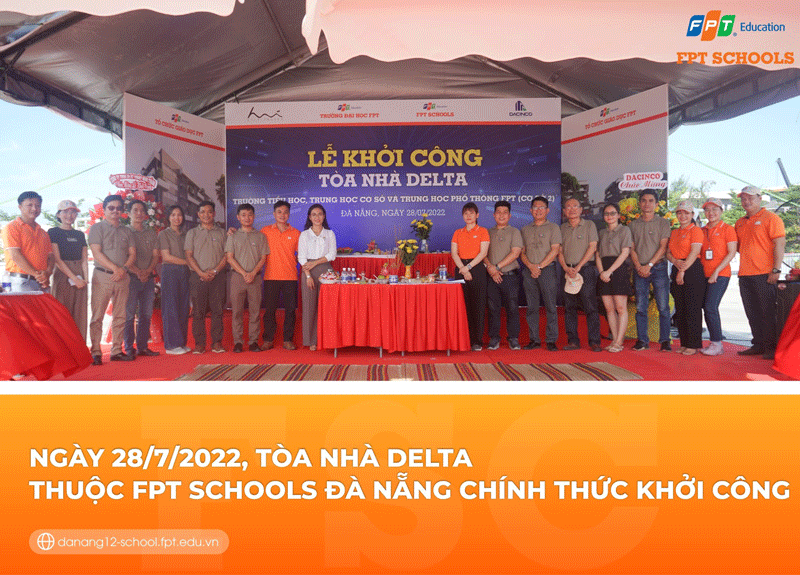 Khởi công xây dựng Tòa nhà Delta – FPT Schools Đà Nẵng – Trường Tiểu ...